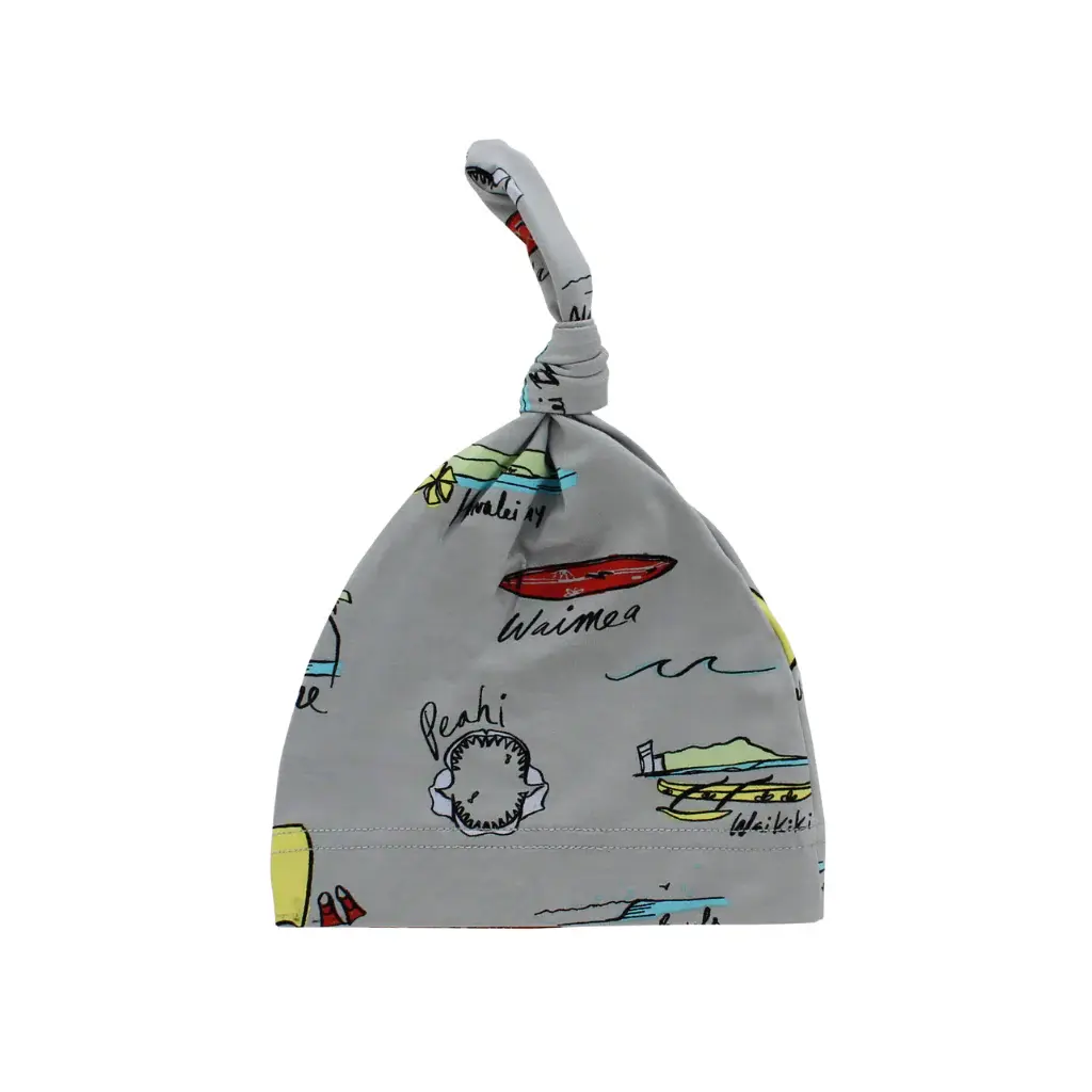 Coco Moon Coco Moon: Surf Report Bamboo Knotted Hat - Soccer Locker Hawaii