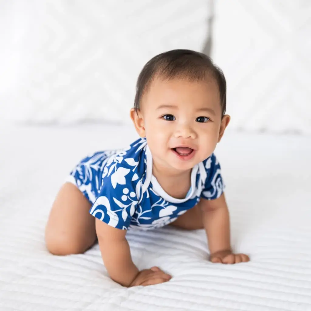 Coco Moon Coco Moon: Vintage Pareo Bamboo Onesie - Soccer Locker Hawaii