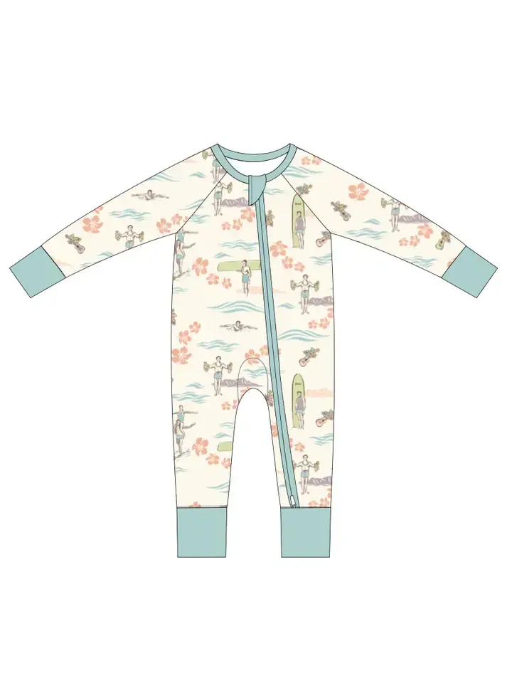 Coco Moon Coco Moon: Duke Bamboo Coverall - Soccer Locker Hawaii