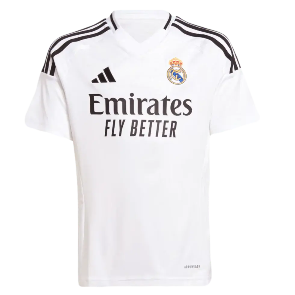 Adidas Youth Real Madrid 24/25 Home Jersey IT5186 - Soccer Locker Hawaii