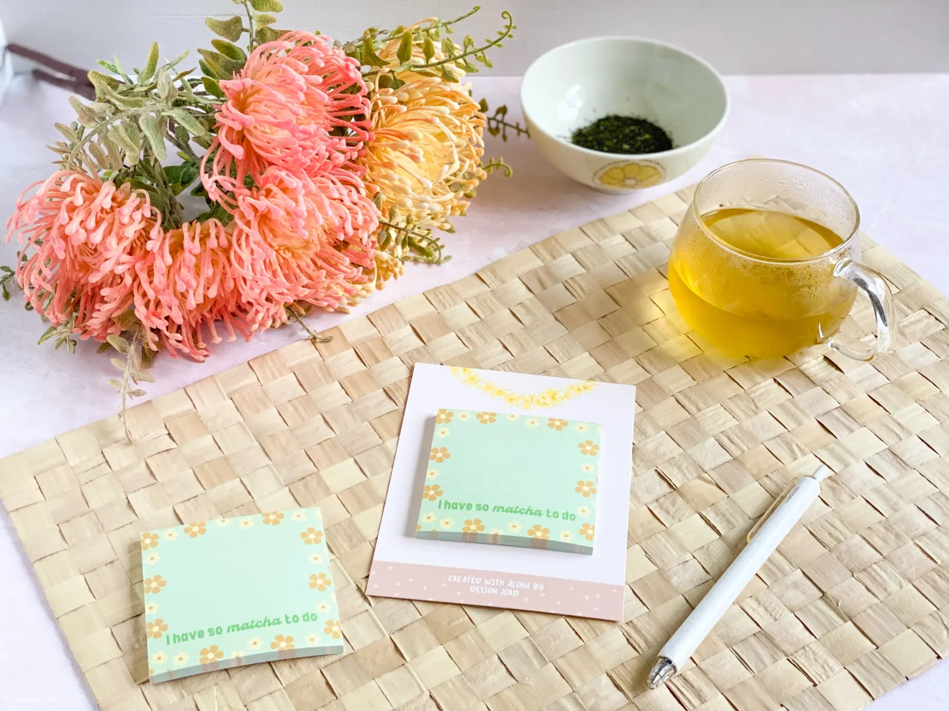 Design Jord Design Jord: Matcha-Sticky Notes - Soccer Locker Hawaii