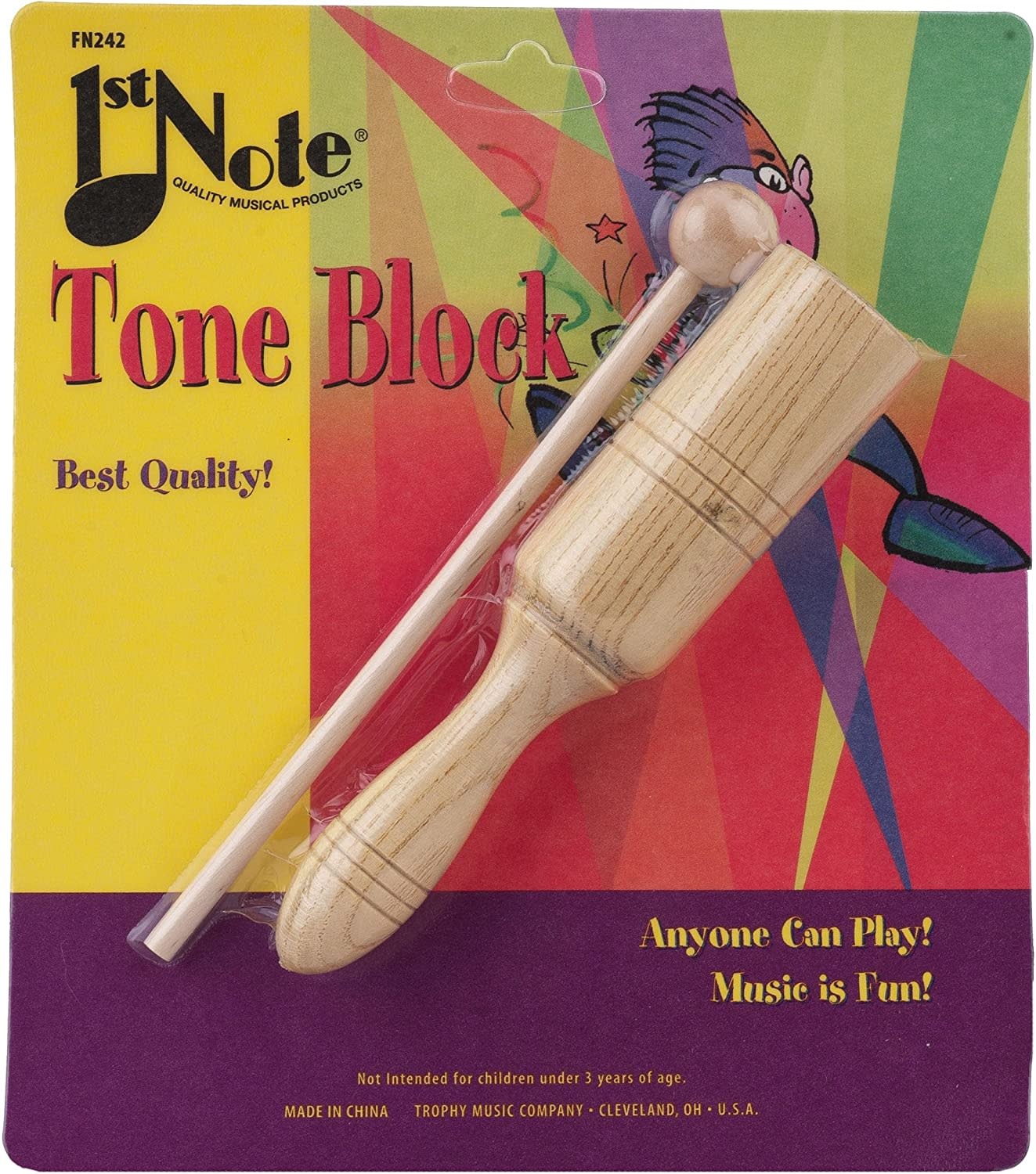 Tone Block Trophy - Toy Joy