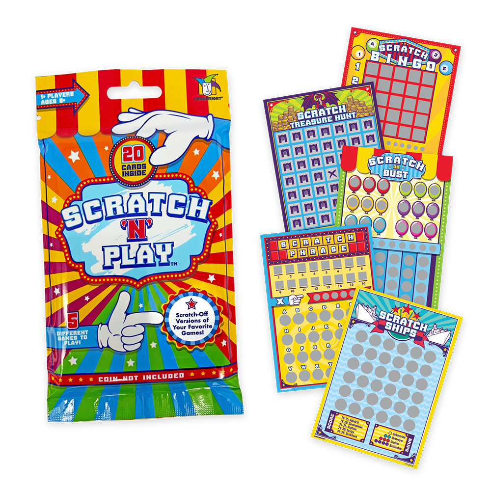 Scratch 'n' Play Game - Toy Joy