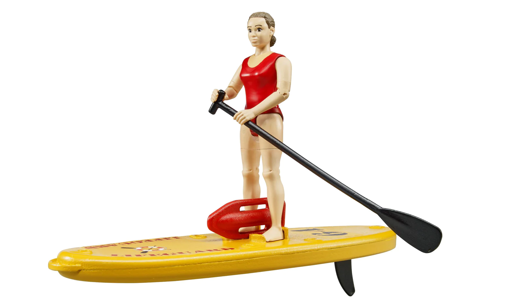 Life Guard With Stand Up Paddle Bruder Figure - Toy Joy
