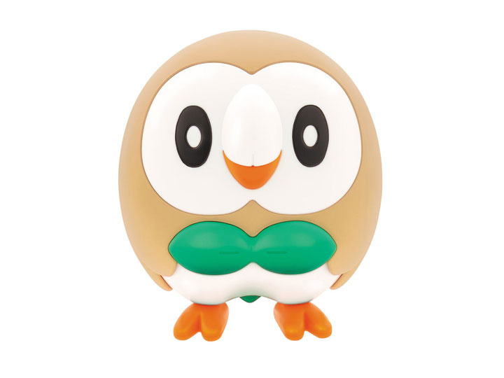 Rowlet Pokemon Quick! Model Kit - Toy Joy