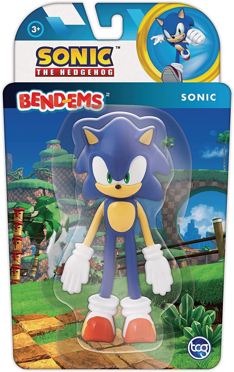 Sonic The Hedgehog Bendable 6" Figure - Toy Joy