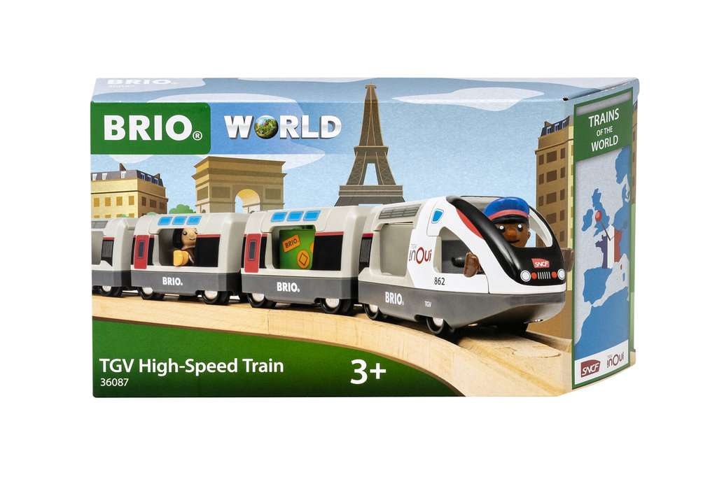 Brio TGV High Speed Train Set - Toy Joy