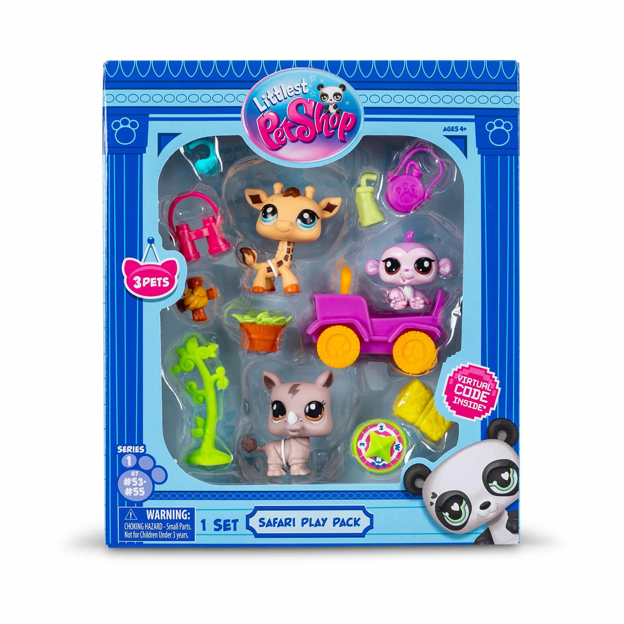 Littlest Pet Shop Safari Play Pack - Toy Joy