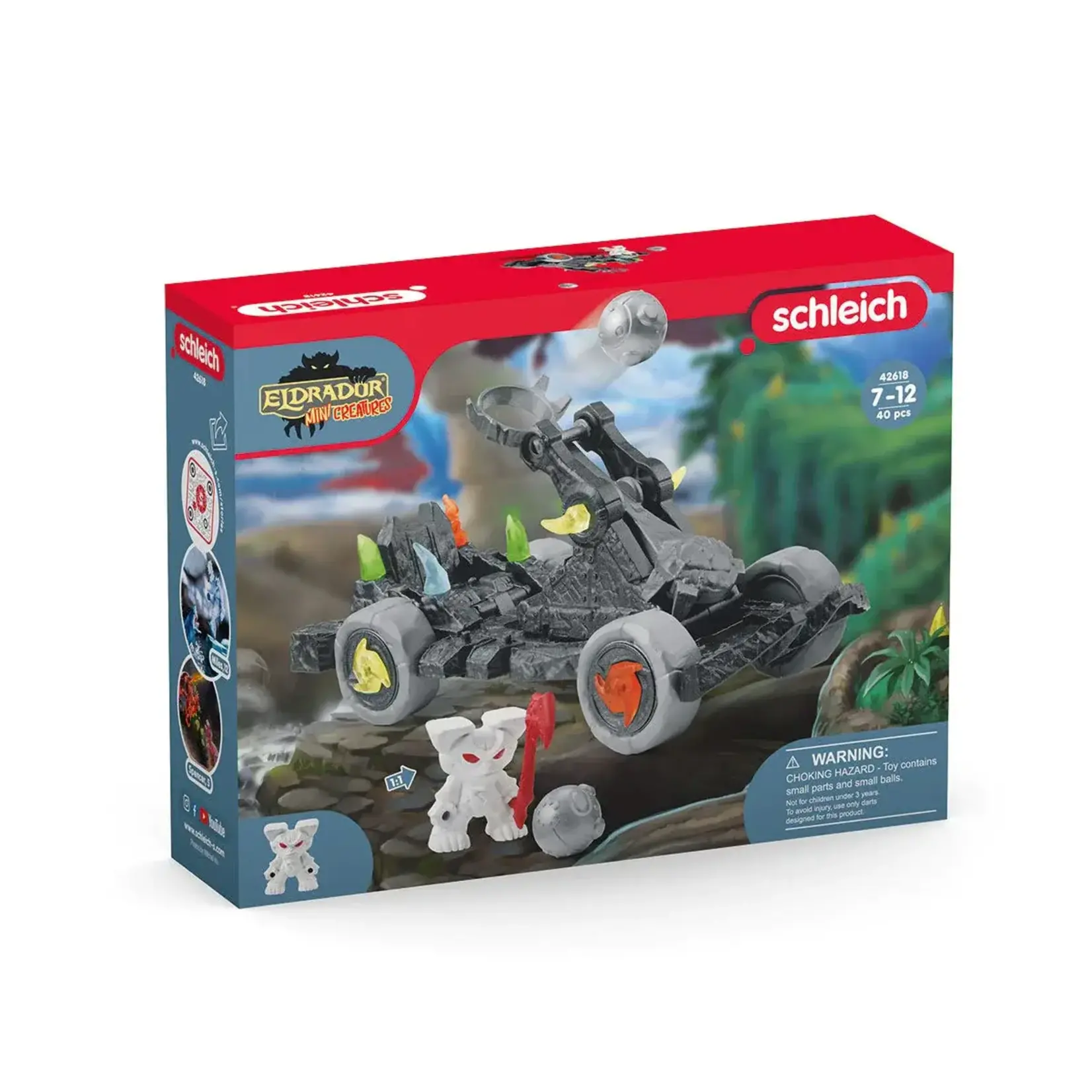 Catapult with Mini Creature Figure - Toy Joy