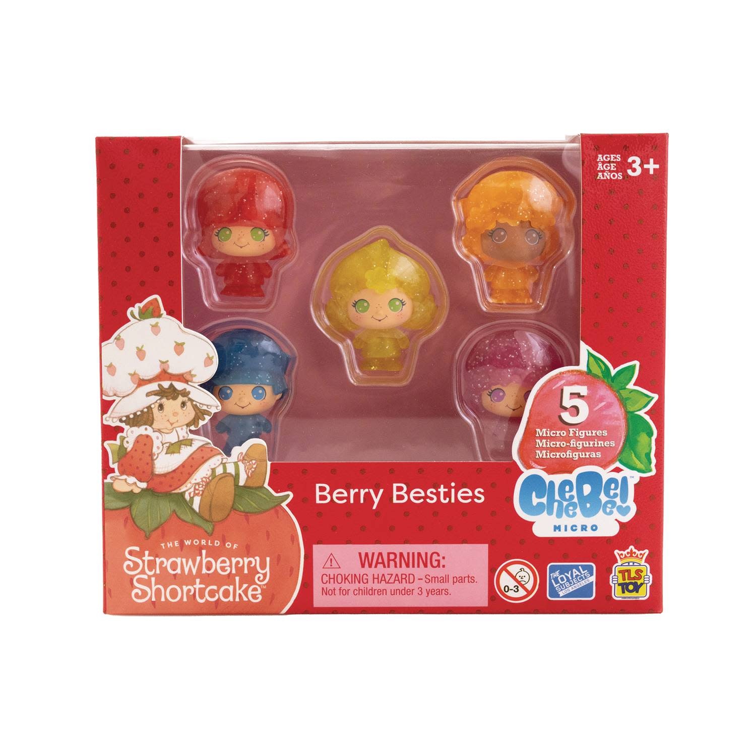 Strawberry Shortcake Berry Besties Cheebee Figure - Toy Joy