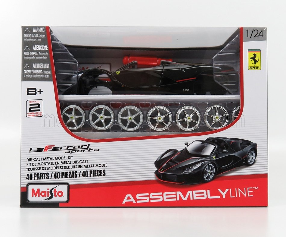 1:24 LaFerrari Aperta Black RC - Toy Joy