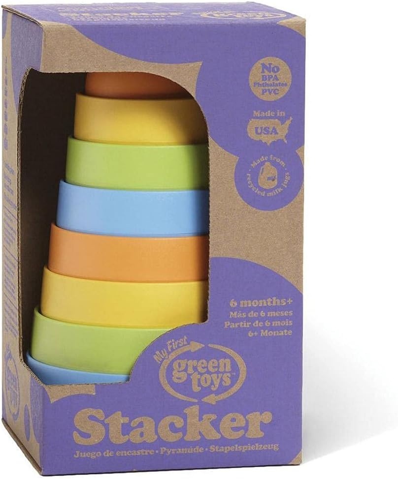 Green Toys: My First Stacker Toy - Toy Joy