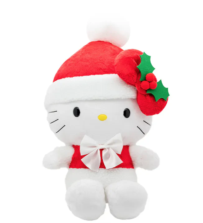 12" Plush Santa Claus Hello Kitty - Toy Joy