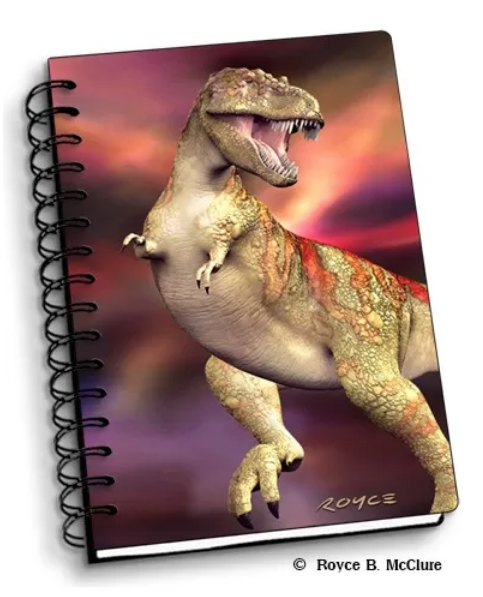 T-Rex 4"x6" Notebook - Toy Joy