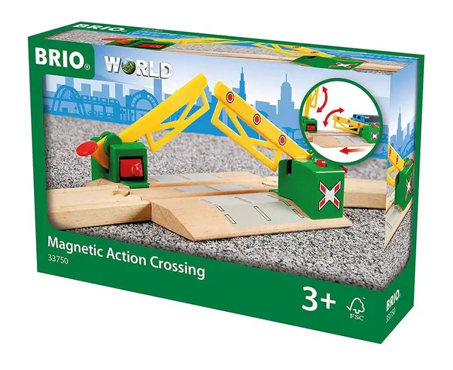 Brio Magnetic Action Crossing - Toy Joy