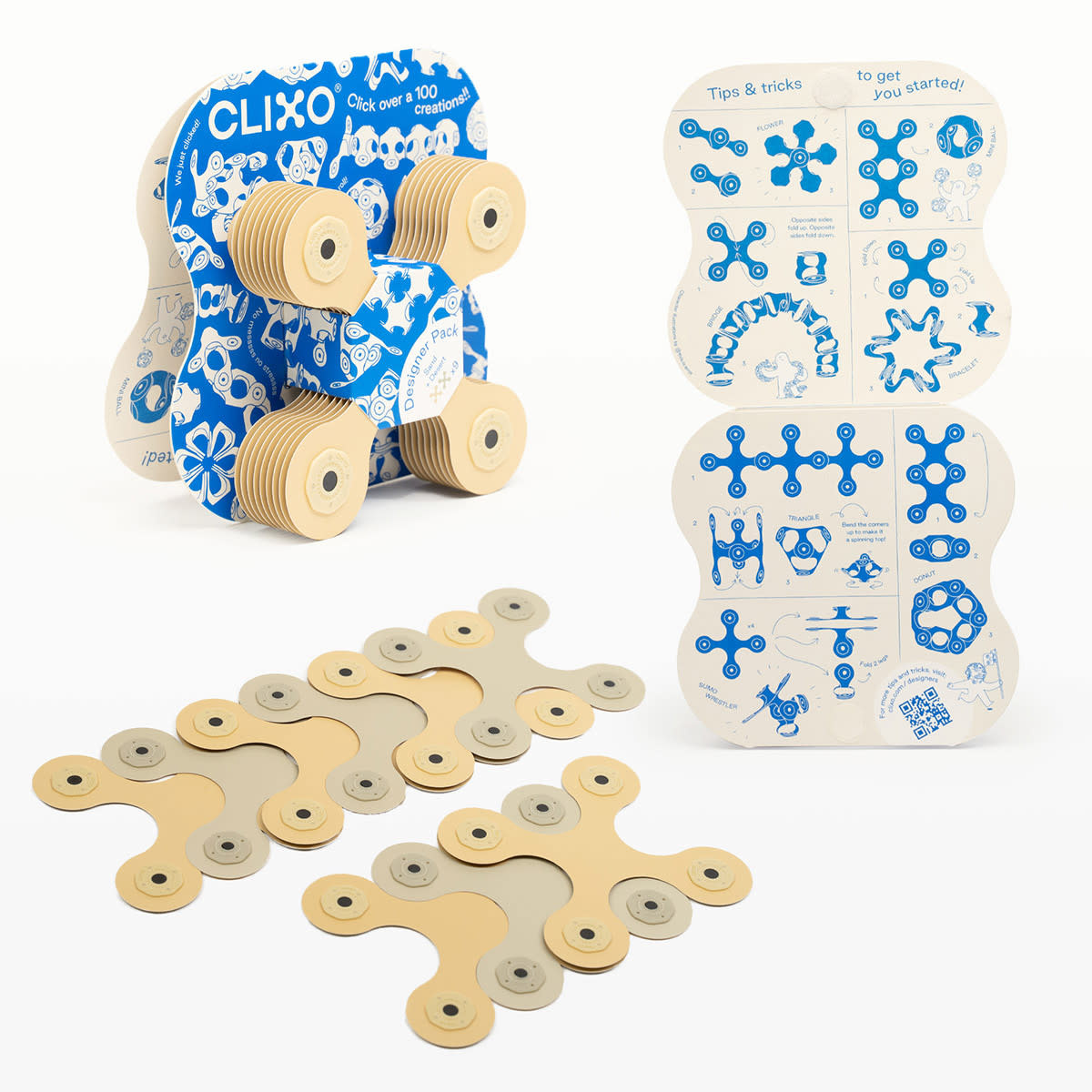 Clixo Designer Pack Sand/Desert - Toy Joy