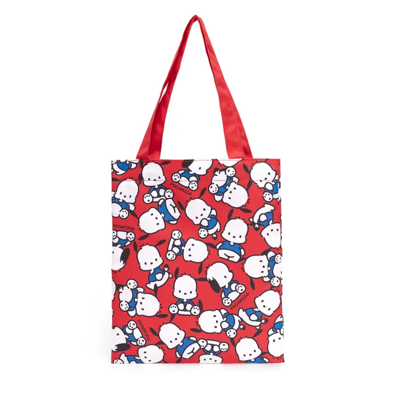 Sanrio Pochacco (Playful Pattern) Tote Bag - Toy Joy