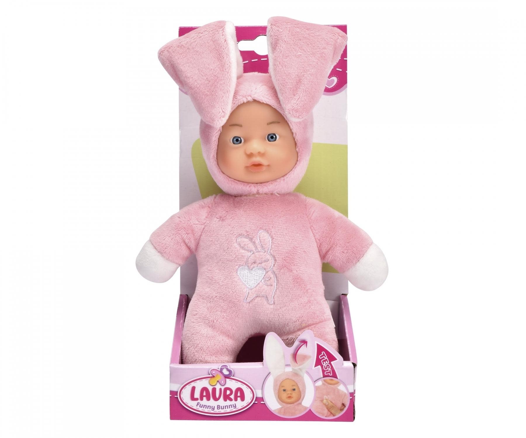 Laura Funny Bunny 9.5" Doll - Toy Joy