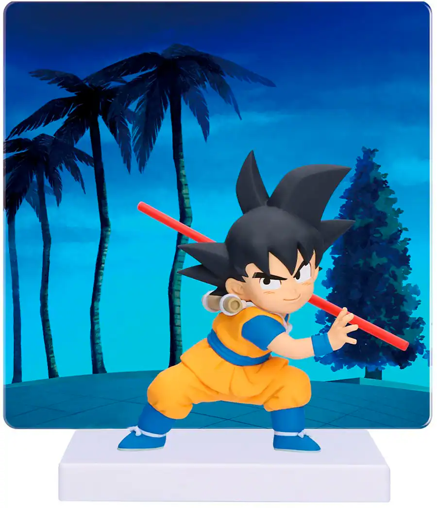 Dragon Ball Son Goku Figure With Panel - Toy Joy