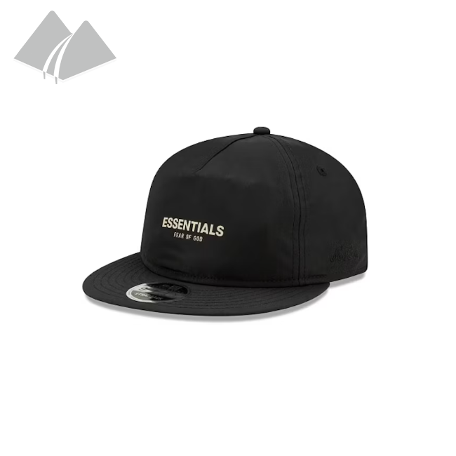 Fear Of God Essentials Hat New Era Black - The Valley San Francisco