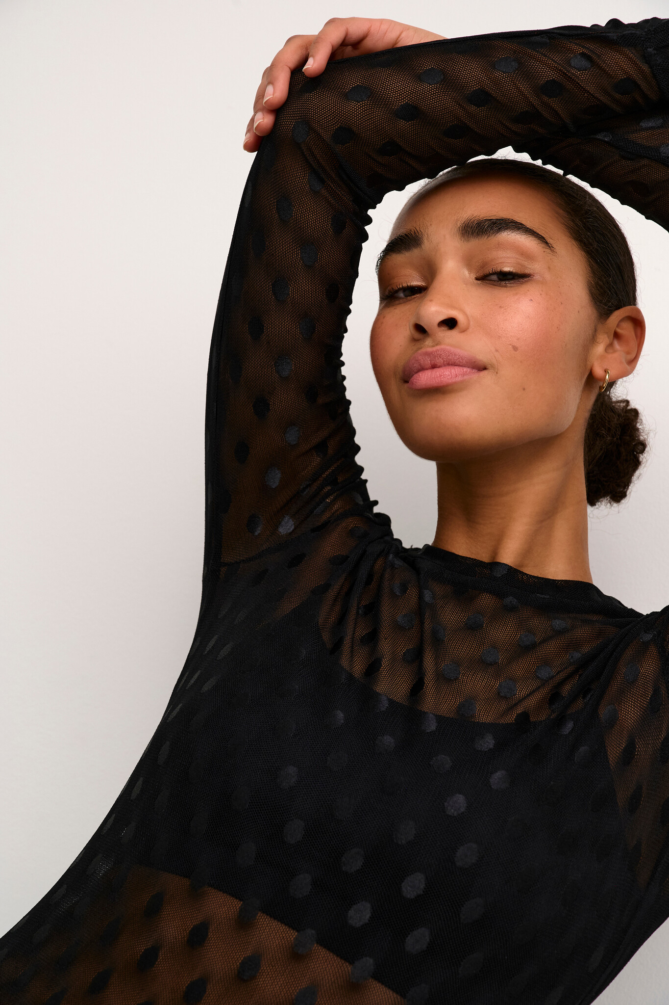 Kaffe Amina Polka Dot Sheer Base Layer - KVA Collections