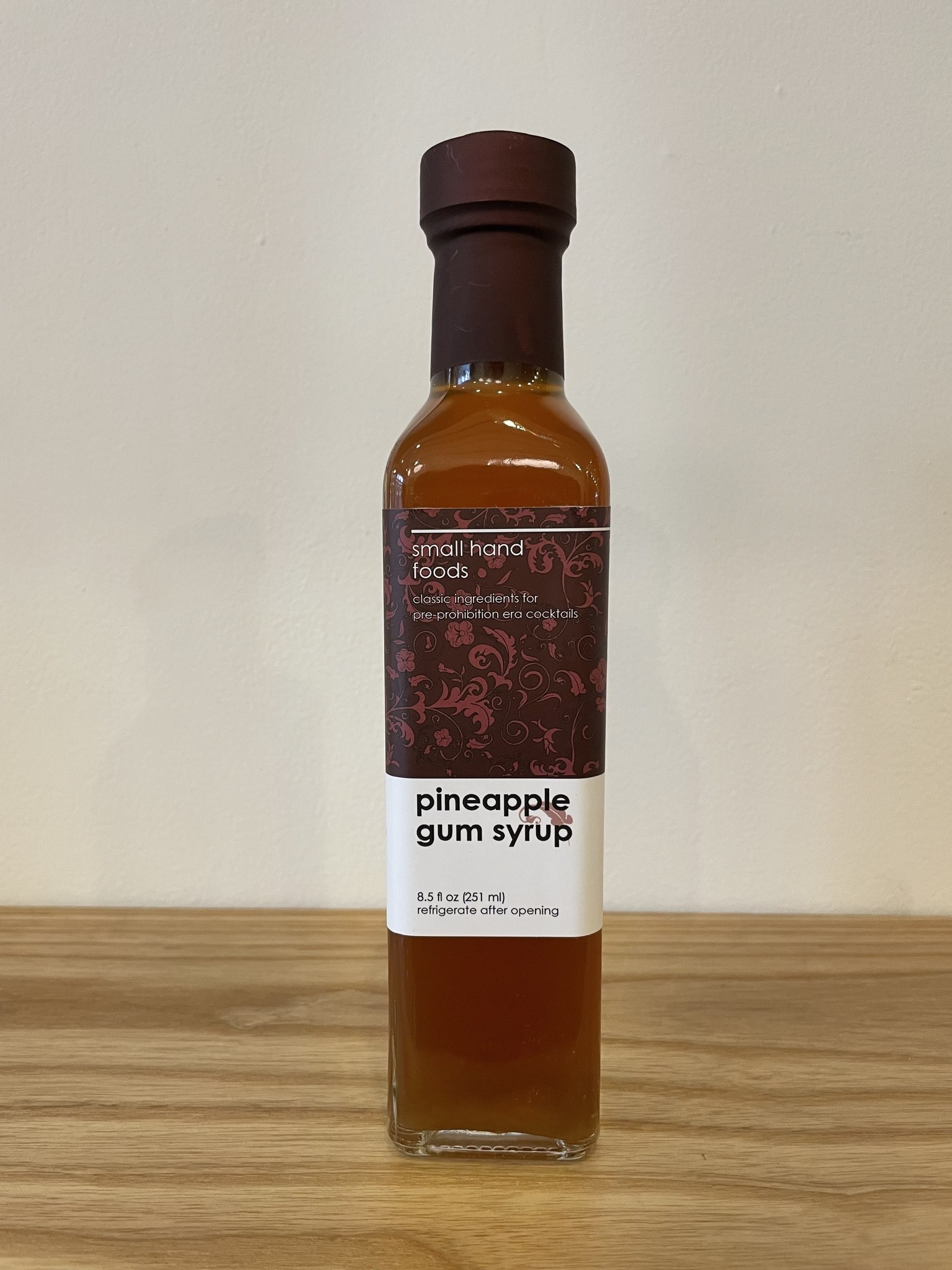 Small Hand Foods Pineapple Gum Syrup 8.5 oz. - The Zero Co