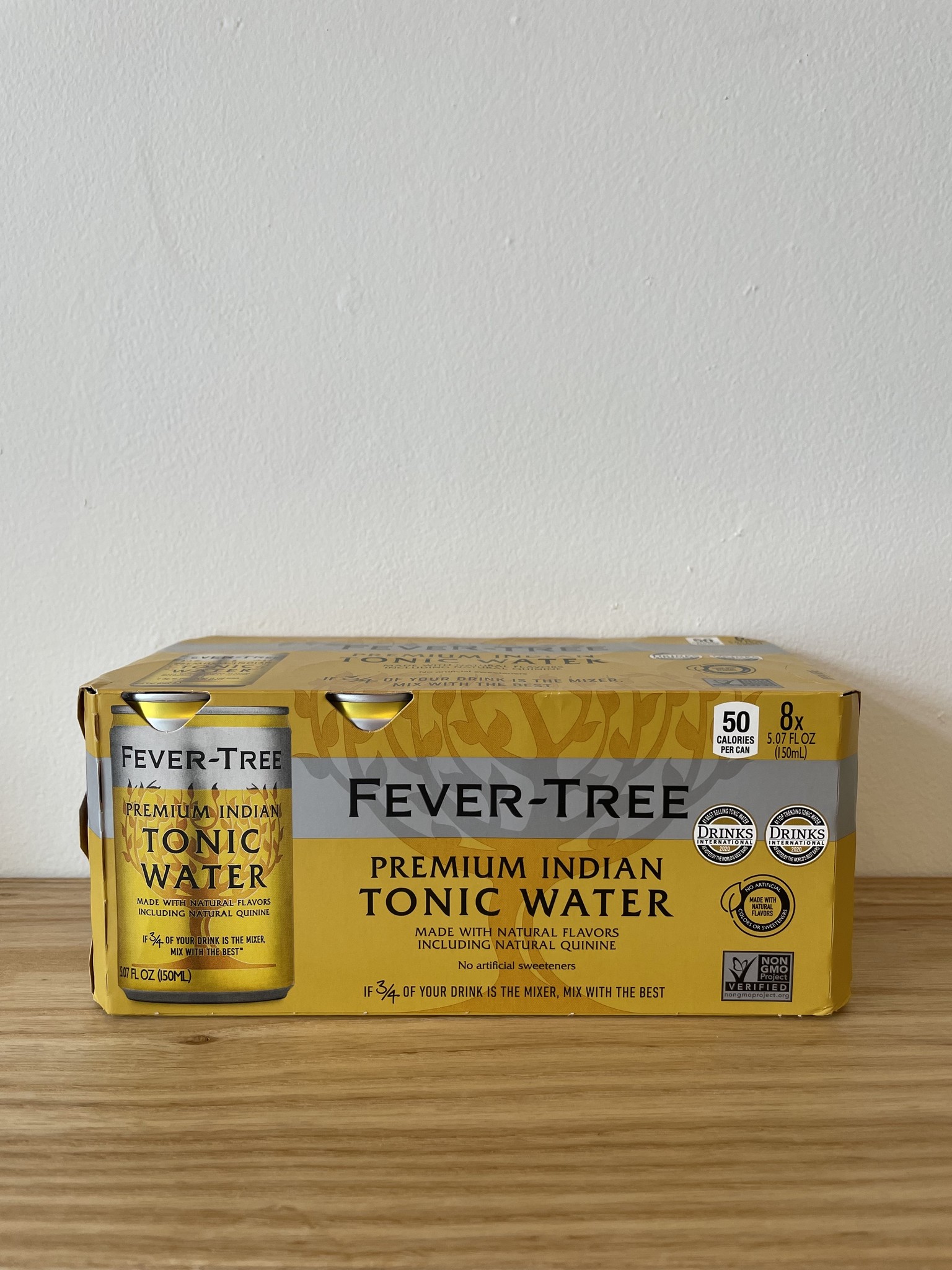 Fever Tree Indian Tonic 8 Pack Can - The Zero Co