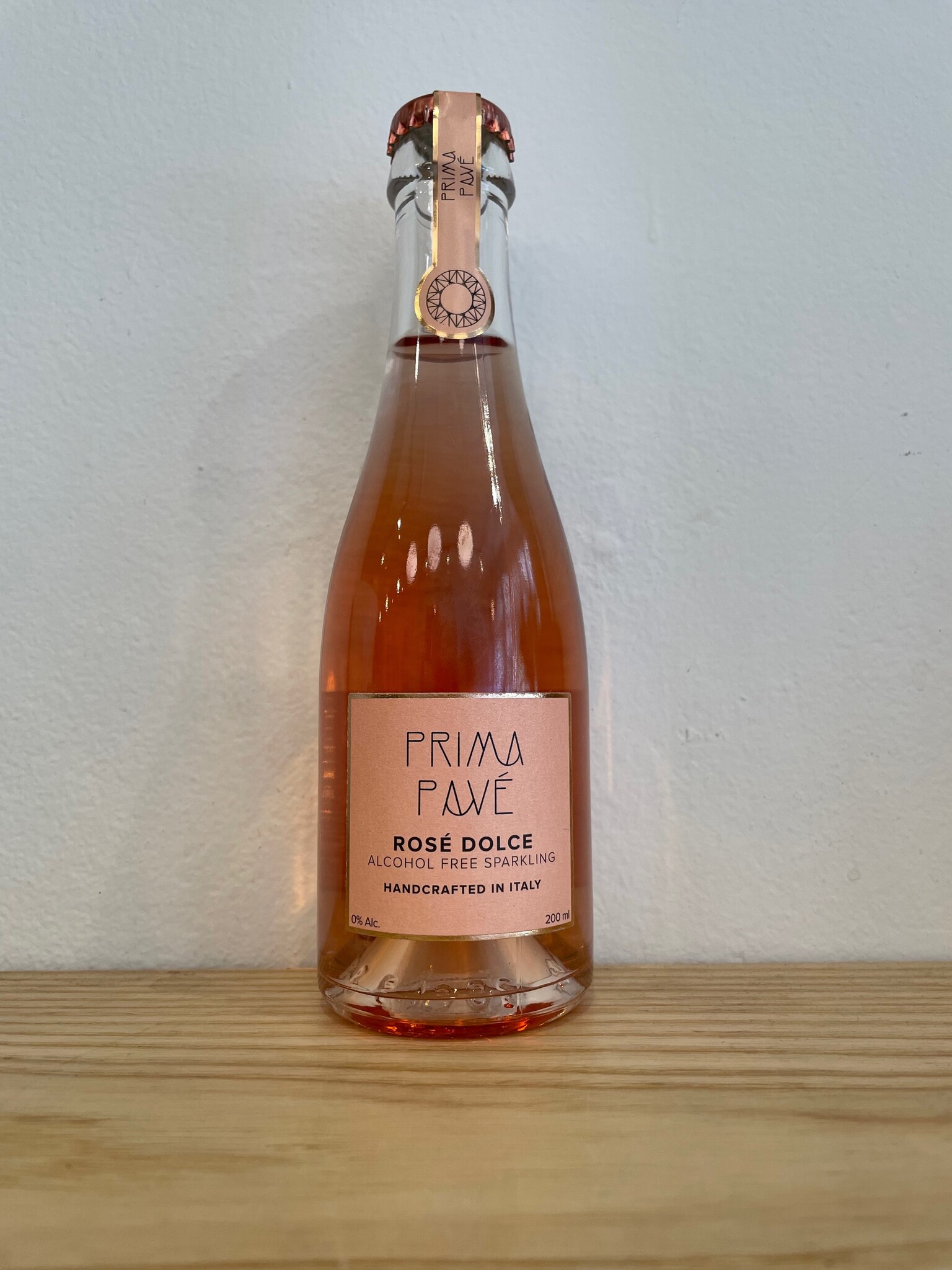 Prima Pavé Rose Dolce 200 mL - The Zero Co