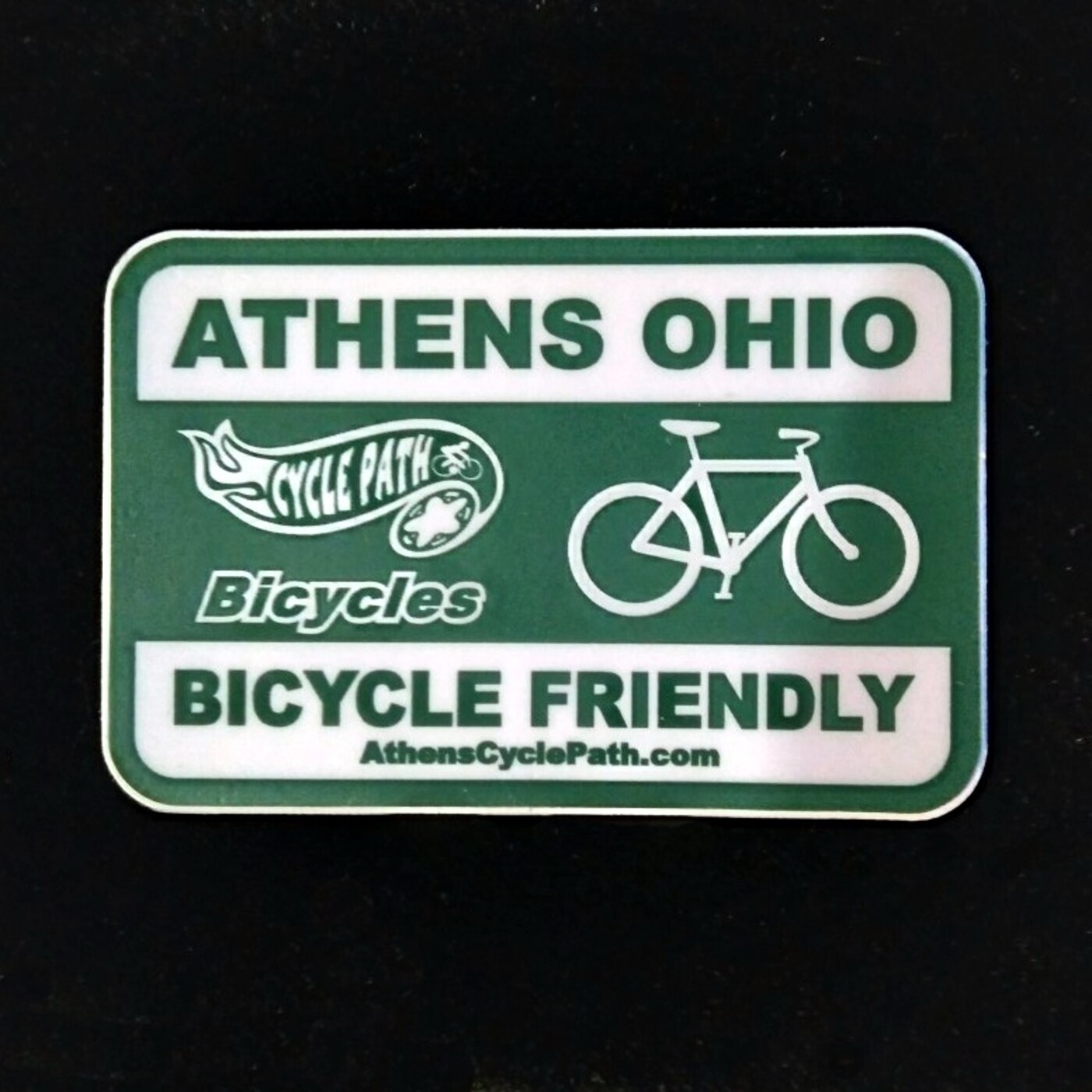 STICKER BICYCLE FRIENDLY - Cycle Path Bicycles