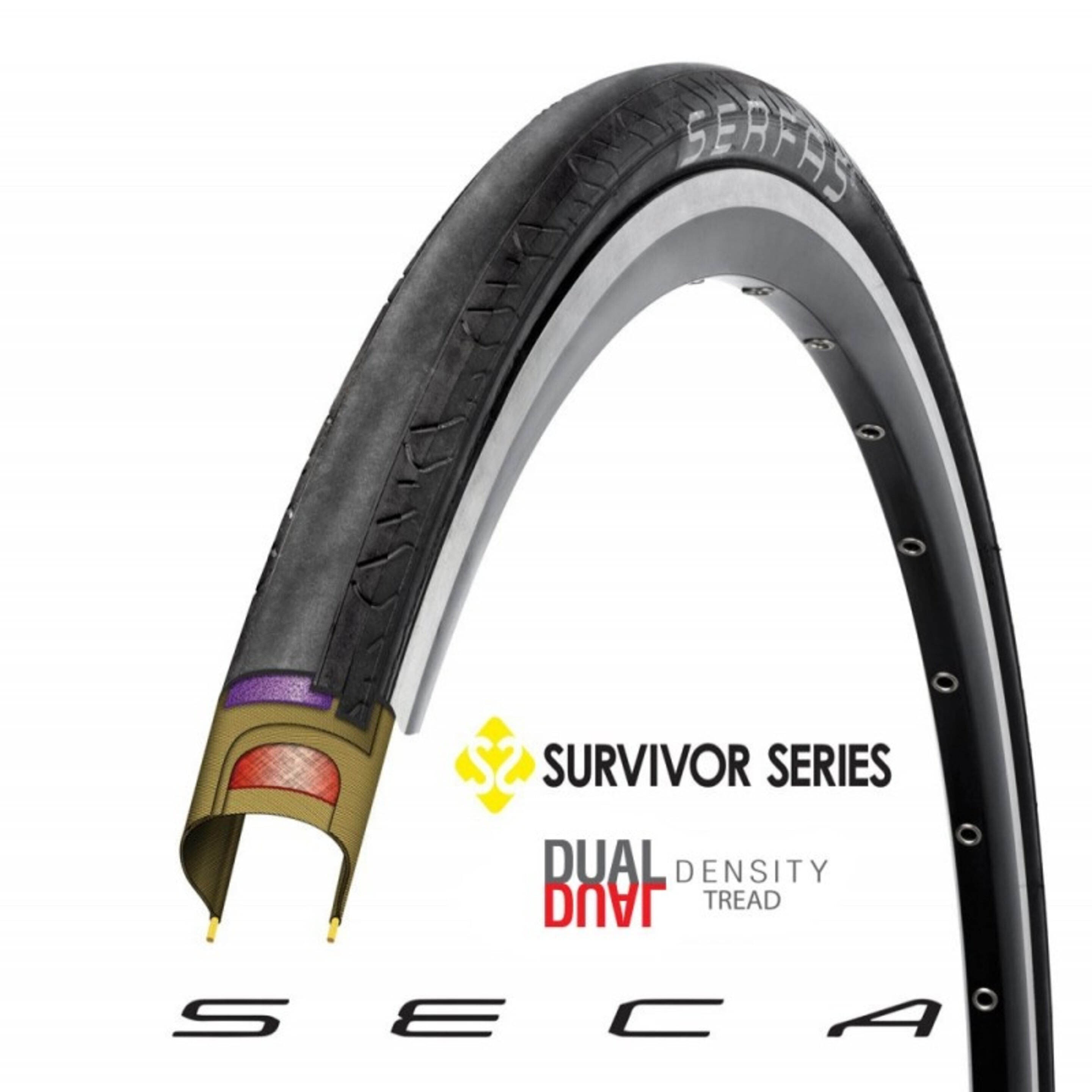 TIRE 700X25 SECA SURVIVOR - Cycle Path Bicycles
