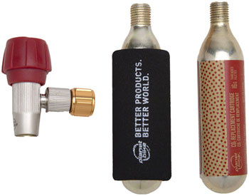 PUMP PB Co2 RED ZEPPELIN W/2-16g - Cycle Path Bicycles