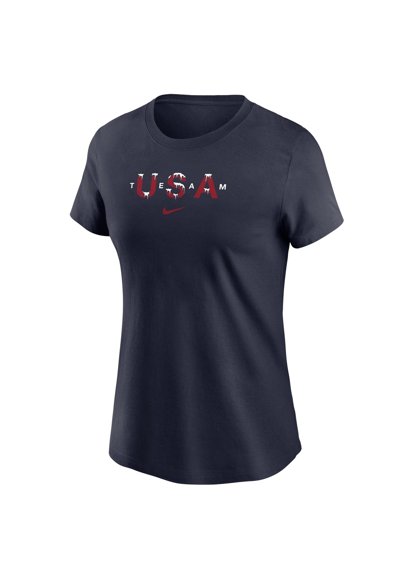 Women's Frozen Team USA Short Sleeve Tee - Mike Eruzione Team Shop