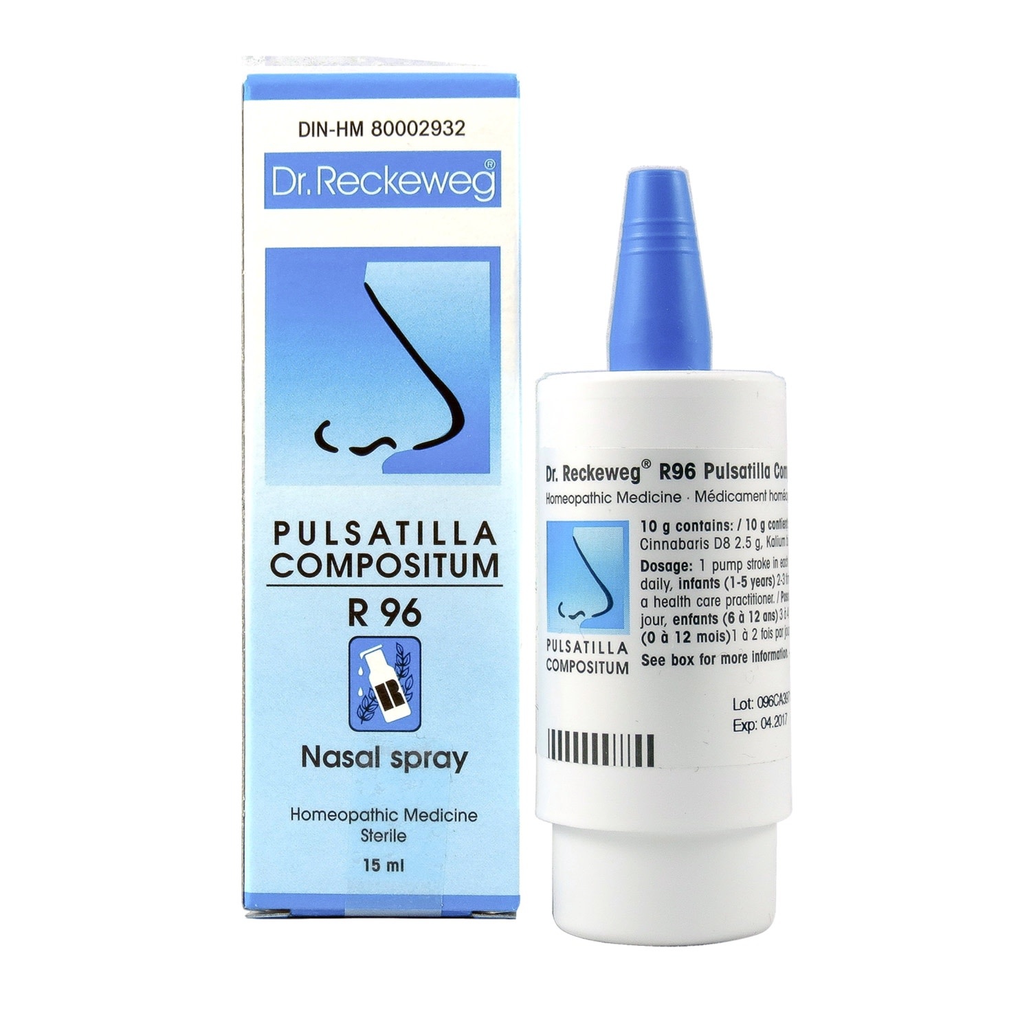 RECKEWEG RECKEWEG R96 PULSATILLA COMPOSITUM NASAL SPRAY 15ML - BMS ...