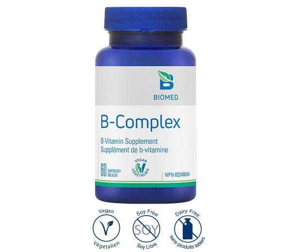 BIO MED B-COMPLEX 60 CAPS - BMS Resources