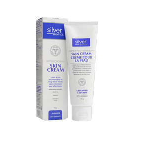 SILVER BIOTICS SILVER BIOTICS ANTIMICROBIAL SKIN CREAM - LAVENDER 96G ...