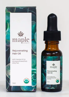 MAPLE ORGANICS REJUVENATING HAIR OIL 15ML - BMS Resources