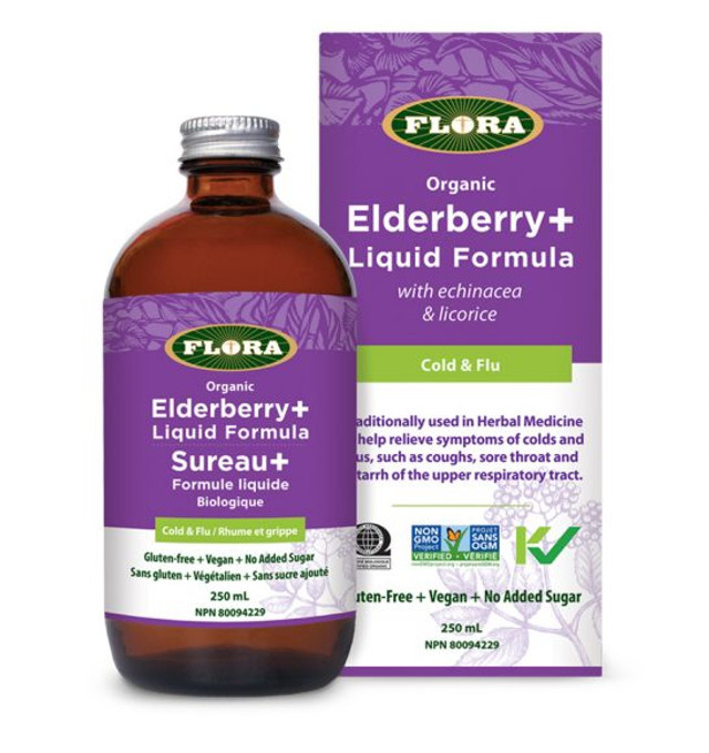 FLORA SAMBU GUARD ELDERBERRY + LIQUID FORMULA 250ML - BMS Resources