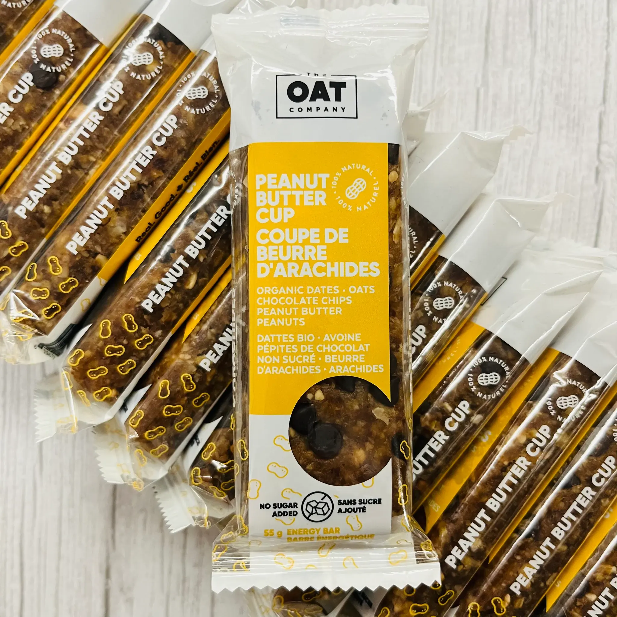 THE OAT COMPANY PEANUT BUTTER CUP BAR 55G - BMS Resources