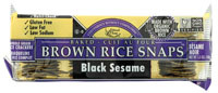 ED&SONS BLACK SESAME BROWN RICE SNAPS 100G - BMS Resources