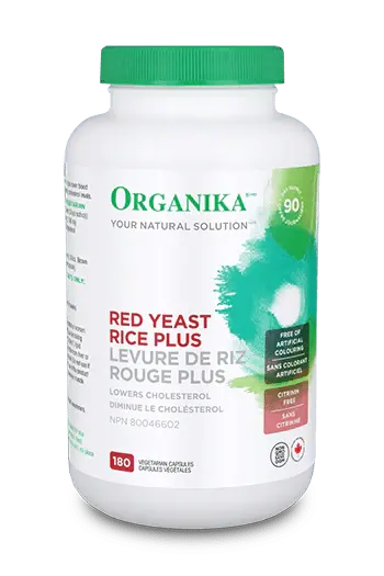 ORGANIKA RED YEAST RICE PLUS 180 CAPS - BMS Resources