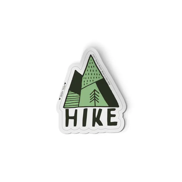 Hike Sticker - Tumbleweed Shop & Studio