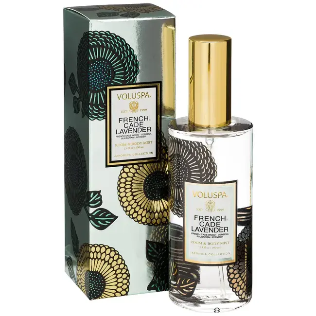 Voluspa French Cade Lavender Room/Body Spray - Tumbleweed Shop and Studio