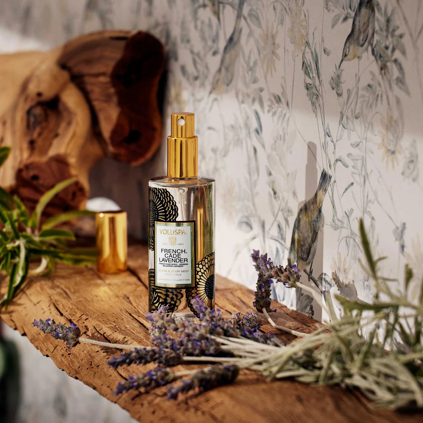 Voluspa French Cade Lavender Room/Body Spray - Tumbleweed Shop and Studio