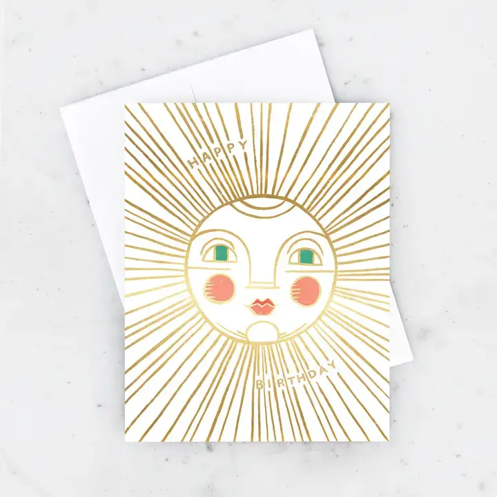 Birthday Sun Card - Tumbleweed Shop & Studio