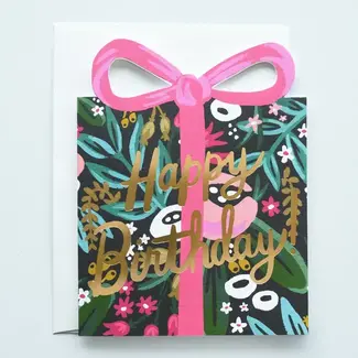 Present Die Cut Card - Tumbleweed Shop & Studio