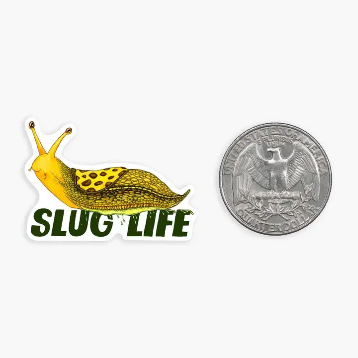 Mini Sticker- Slug Life - Tumbleweed Shop & Studio