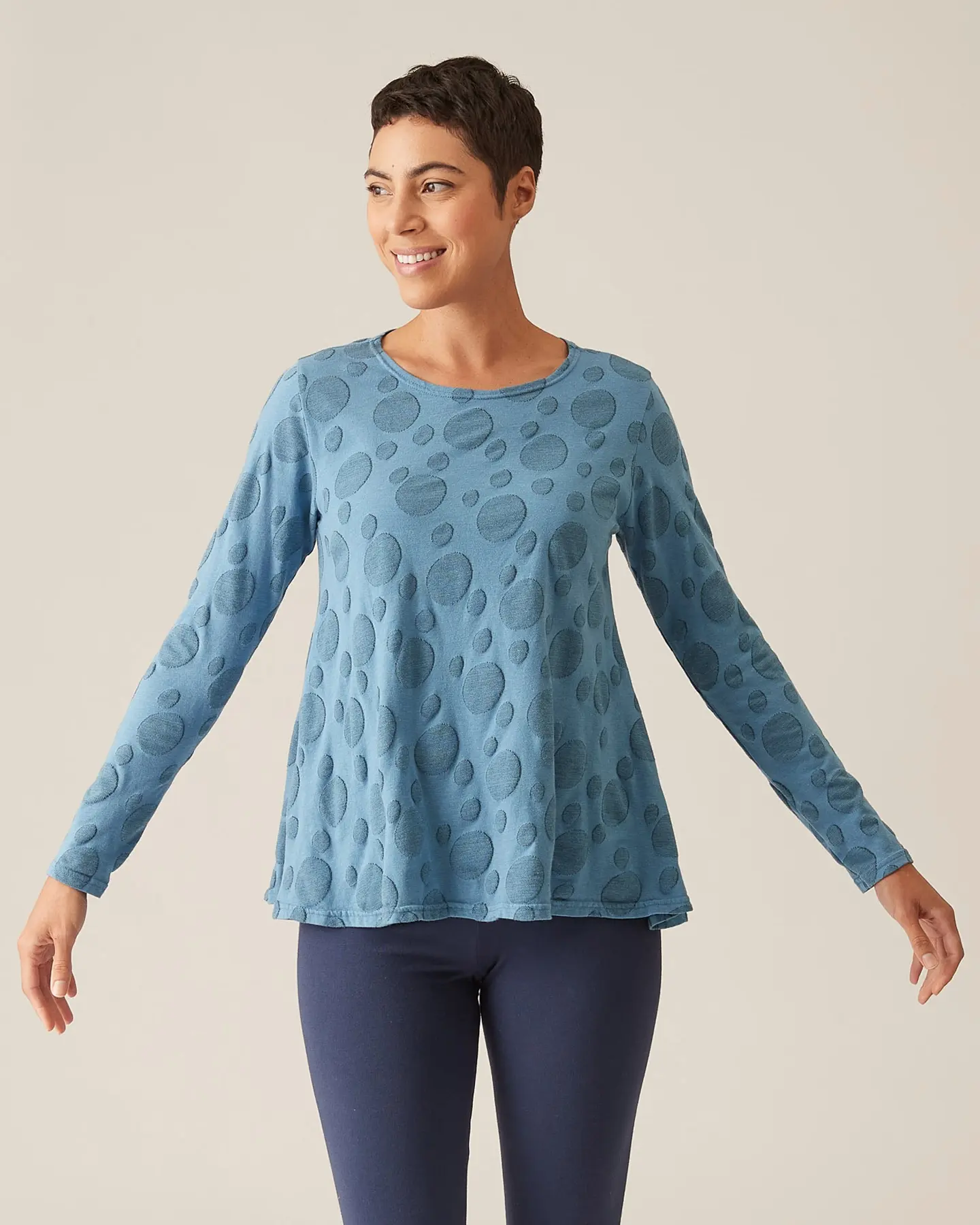 Cut Loose Fit & Flare Top - Coyote Moon