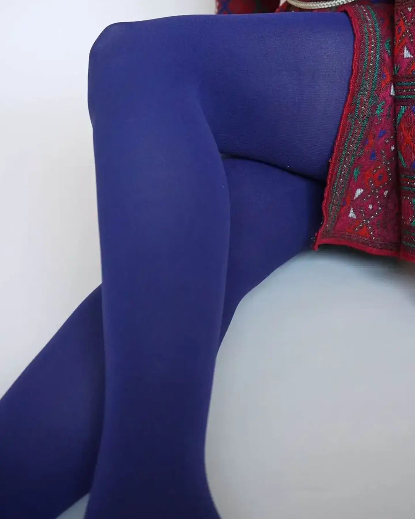 Tabbisocks Opaque Zokki Colored Tights - Coyote Moon