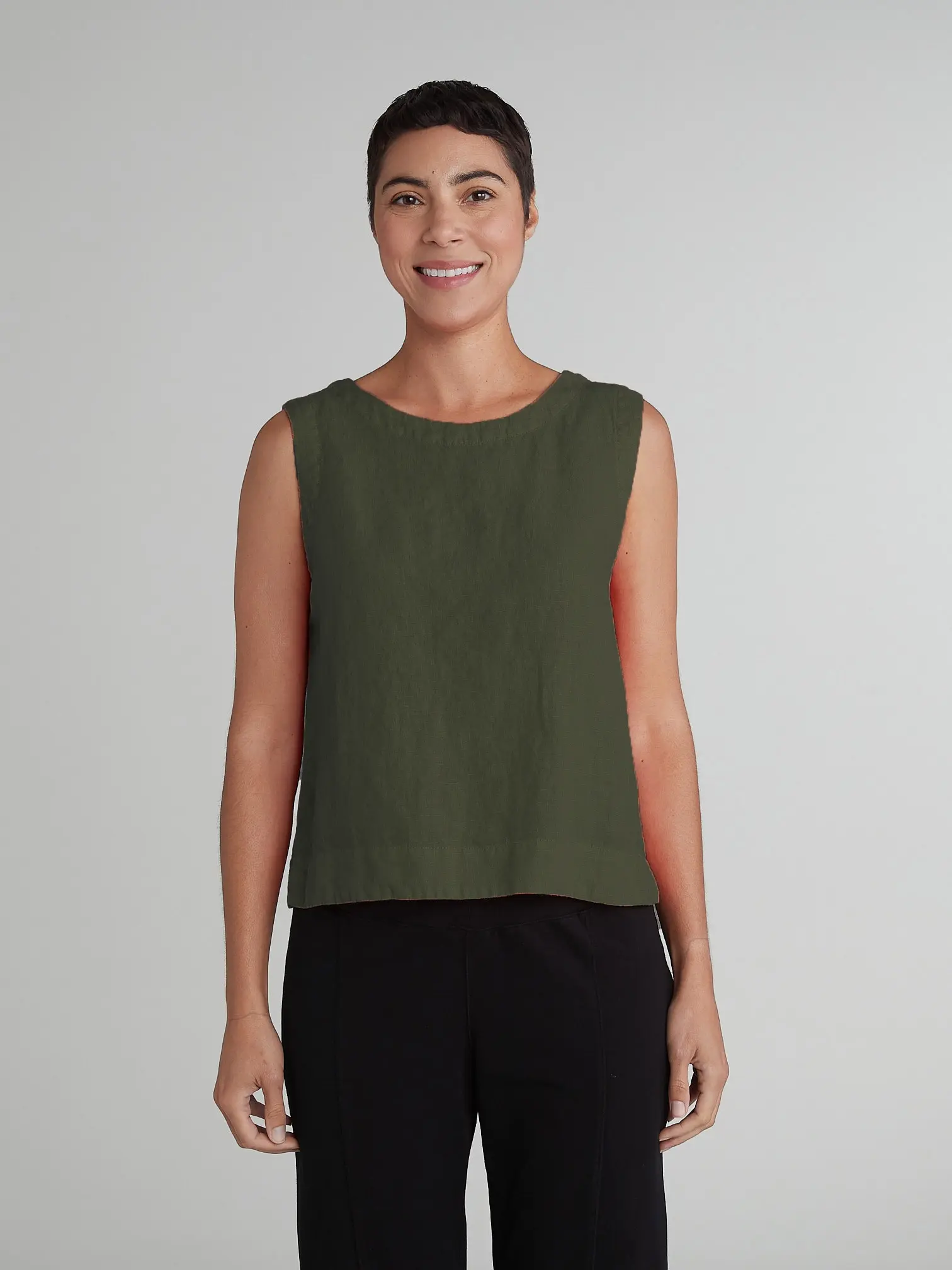 Cut Loose Wide Shell Tank - Coyote Moon