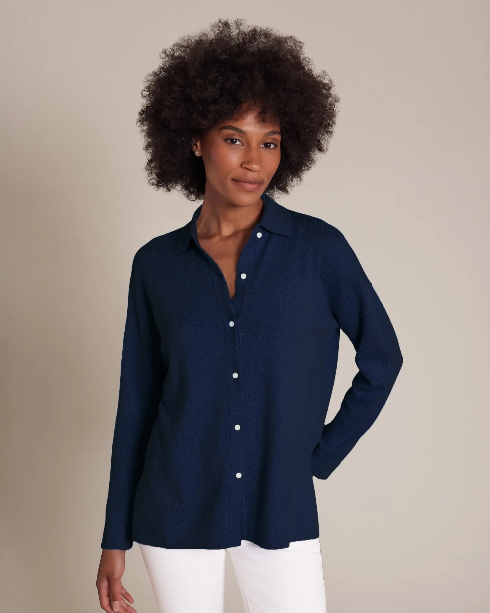 Alashan Marlo Button-Up Top - Coyote Moon